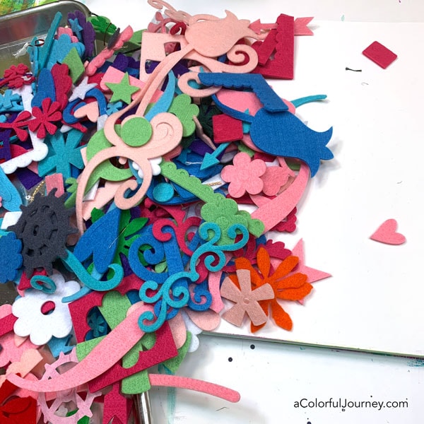Art Journaling with Felt - Carolyn Dube